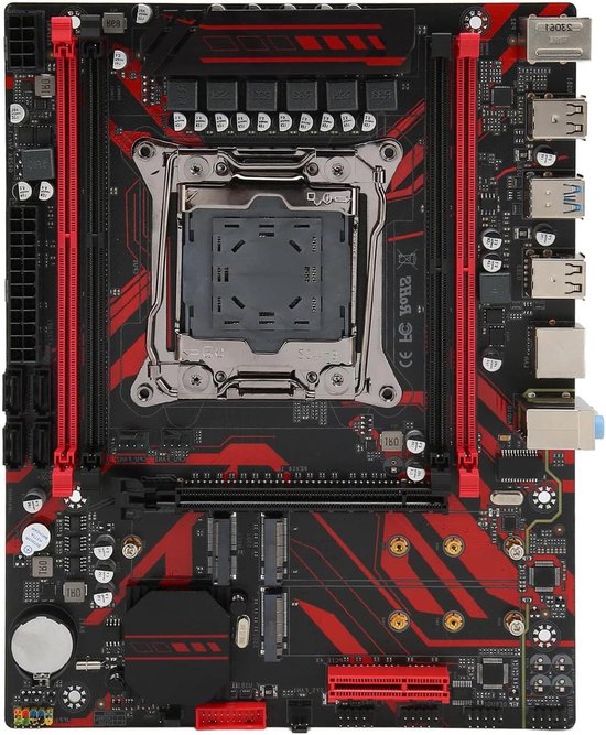 X99 LGA 2011 V3 Micro-ATX-moederbord met RTL8111G Gigabit LAN-kaart ...