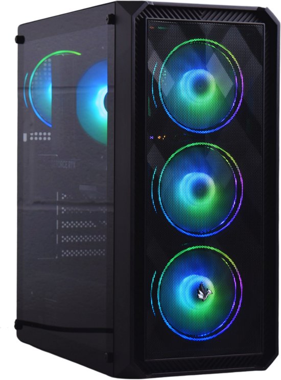 SHS PC Gaming : Invincible Level 4 V5 Ryzen 7 5700X / Nvidia RTX 5060 TI 8GB / 32GB... | bol