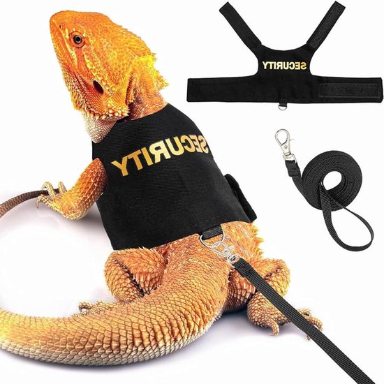 Adjustable Reptile Harness for Bargaming - Anti Escape for Reptiles ...
