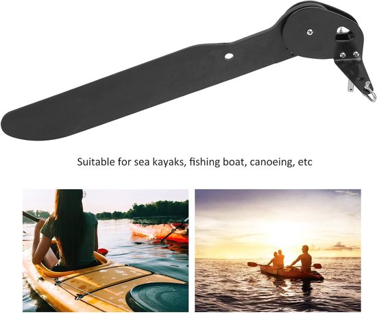 Canoe Tail Rudder Plastic Canoeing Accessory Tail Vane Rudder Set for ...