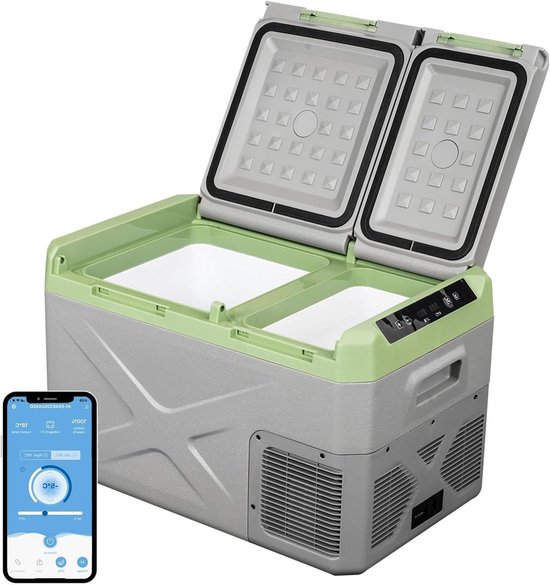Koelbox XD35 - 223 liter 12 V draagbare koelkast elektrische vriesbox met... | bol
