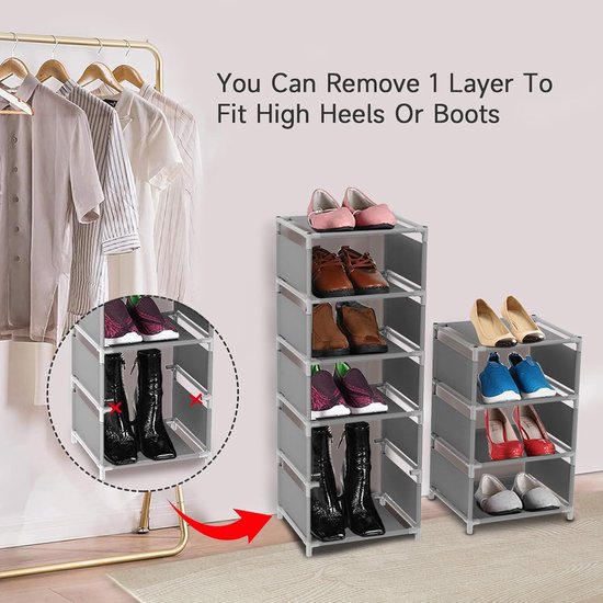 Shoe Rack with Levels | bol