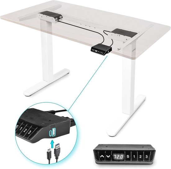 Elektrisch Zit-Sta Bureau Frame - Hoofdfuncties: Hoogte Verstelbaar 72 ...
