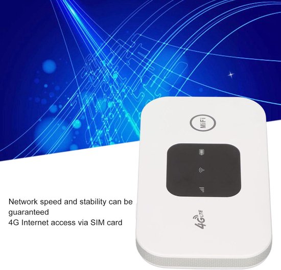 4G-Router Pocket 4G WIFI Hotspot-apparaat 150 Mbps Hoge Snelheid ...