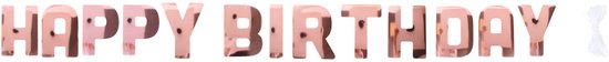 Slinger XL - roze - 7 meter - slingers - party - Roségoud | bol