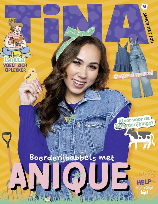 TiNA magazine nr. 15 - 2025 - tijdschriften - magazine - Boerderijbabbels met Anique -... | bol