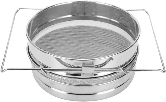 Honey Sieve - Double, Anticorrosive, and High Quality Honey Strainer ...