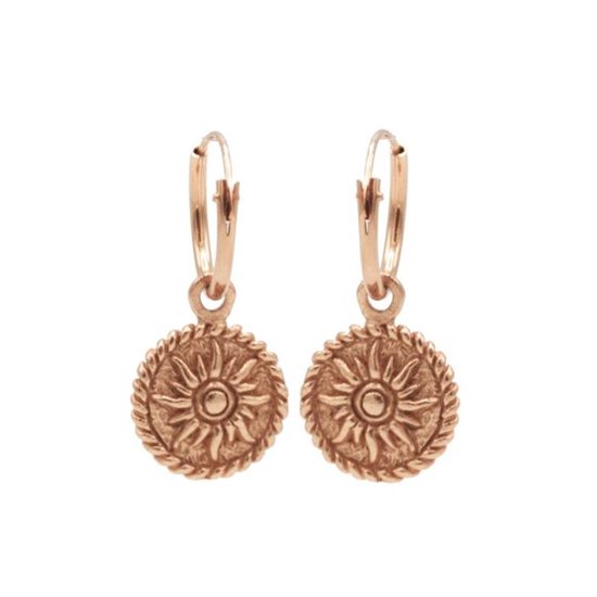 Karma Symbols oorbel sun Rosé-N2268 | bol