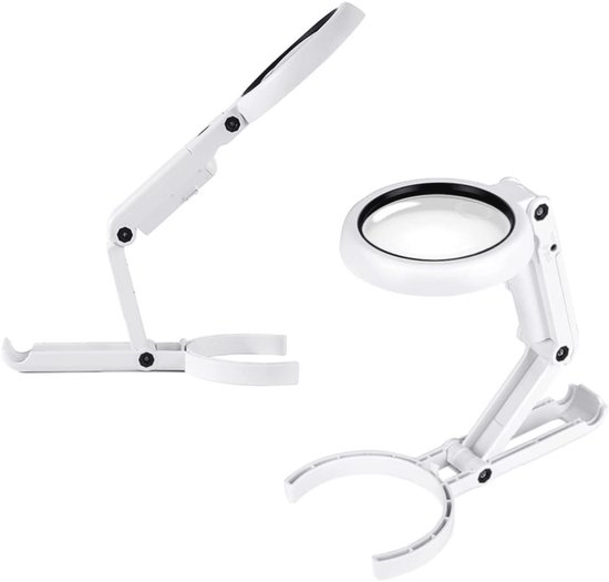 Vergrootglas met Licht en Standaard - 75 mm Leesloep voor Nauwkeurige ...