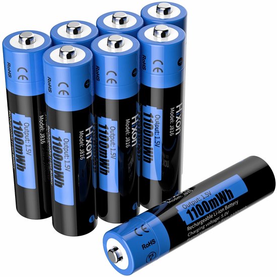 Oplaadbare Batterijen AAA - Set van 8 - 1100mAh | bol