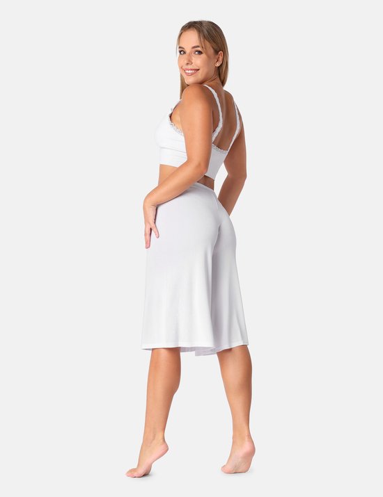 Bellivalini Dames Broekrokken – Onderrok – Viscose – Wit – S - BLV-ME ...