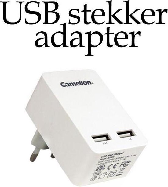BN Projects Camelion USB Stekker adapter AD569 | bol.com