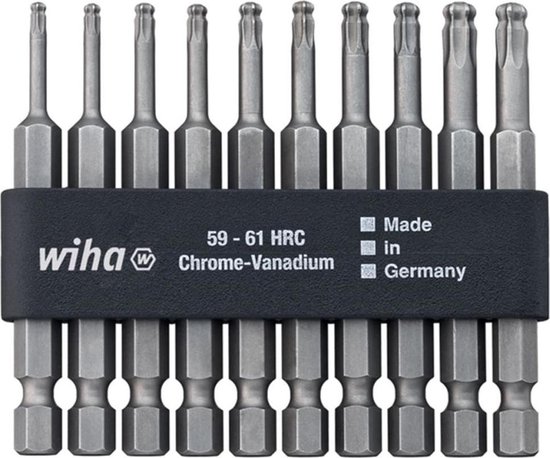 Wiha Torx bit set 10-delig 70 mm 7045BE 9570 | bol