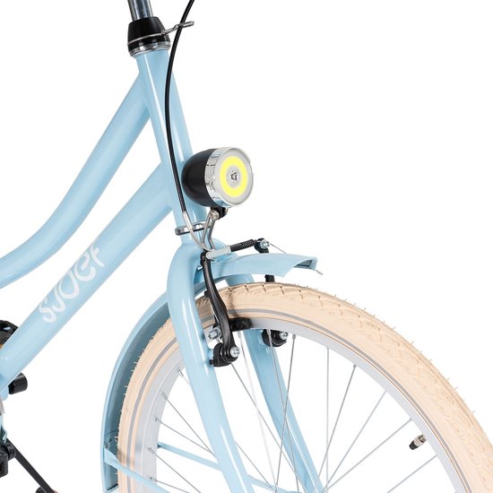 SJOEF City Meisjesfiets 24 inch - Kinderfiets 8, 9, 10, 11 & 12 jaar ...