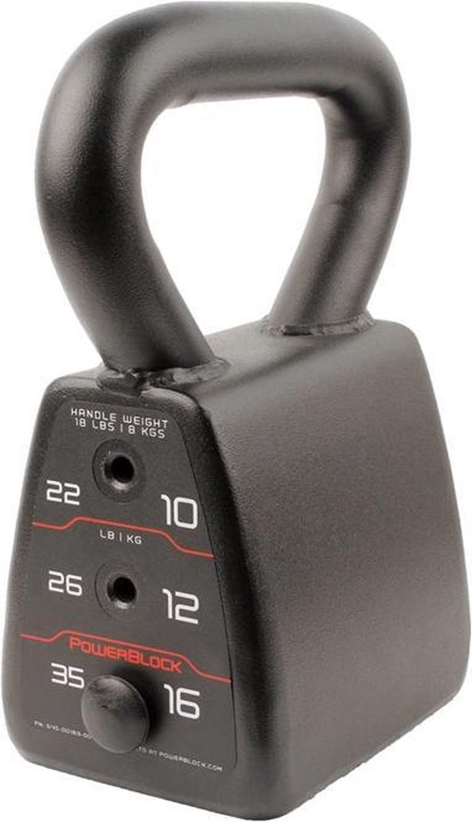 PowerBlock Kettlebell verstelbaar | bol.com