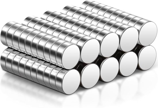Mini-magneten - sterke neodymium magneten - 100 stuks - 3 x 1 mm | bol