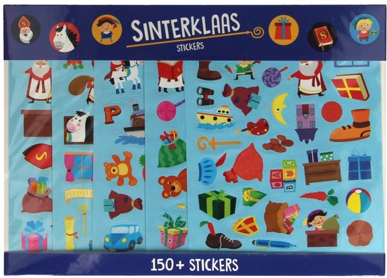 Sinterklaas Stickers +/- 150 stuks | Schoencadeau | Sint-tip - Sint ...