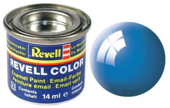 Revell Hobbyverf Enamel verf - #50 Light Blue - Gloss - RAL5012 ...