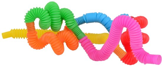 John Toy Fidget tubes zakje a 6 stuks | bol