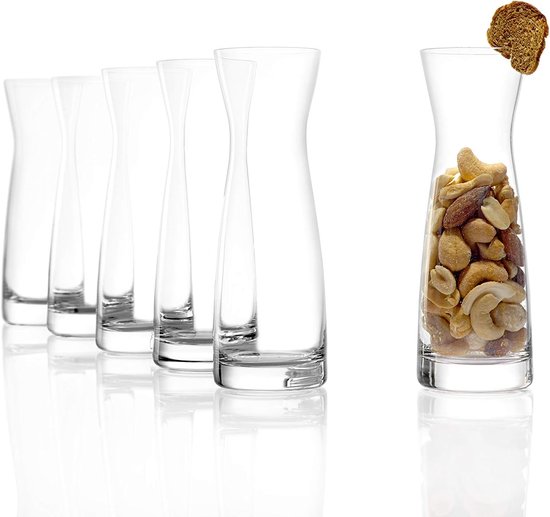 Set van 6 Glazen Karafen - Voor Sterke Dranken en Melk - 100 ml ...
