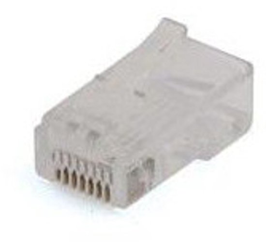 Velleman RJ45 connector pluggen voor ronde kabels 25 stuks | bol