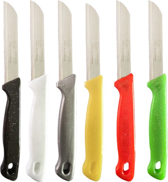 Solingen Kartelmes - Groente- en Tomatenmes met Kartel - RVS - 18,5 cm ...