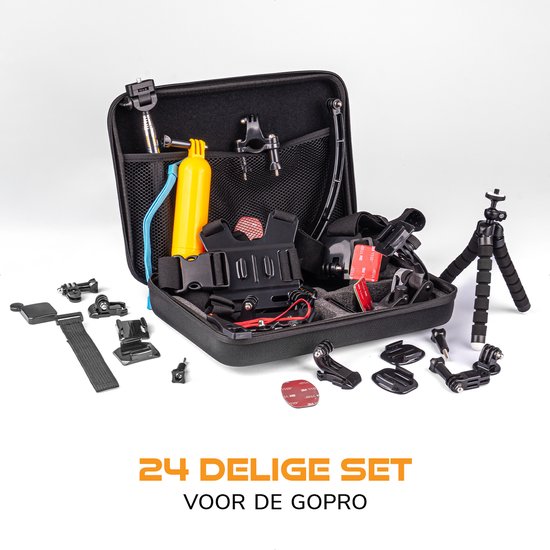 Action Camera Accessoires - Accessoires set voor Action Camera's in luxe opbergkoffer... | bol