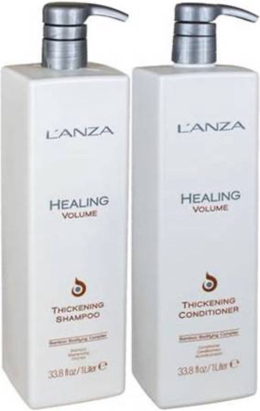 Lanza Healing Volume Thickening - 1000 ml - Shampoo & Lanza Healing ...