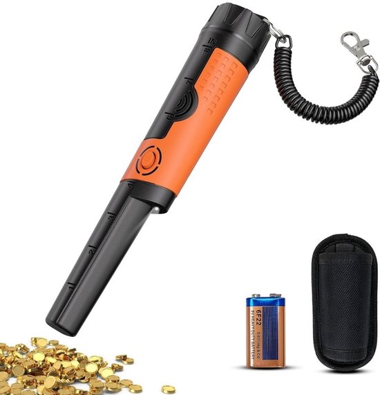 DD® Pinpointer - Metaaldetector - Extra Nauwkeurig - 6x6x27cm - Zwart | bol