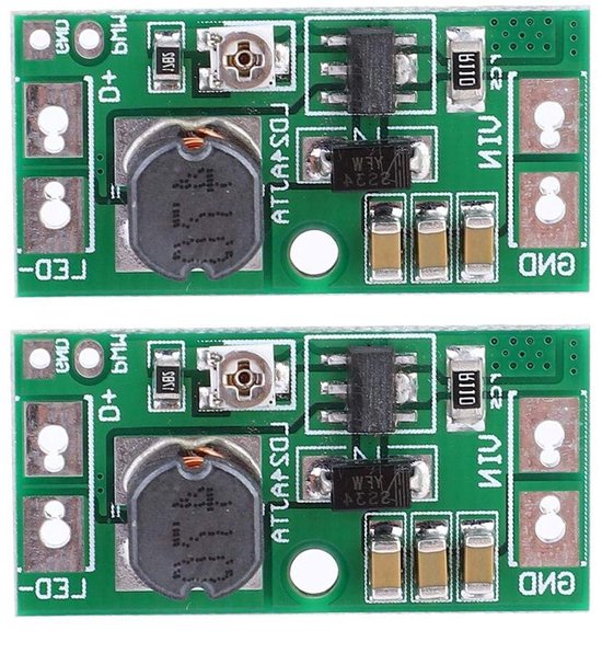 Verstelbare LED Driver Board 20 W DC6~25 V LED PWM Controller DC-DC Step-Down... | bol