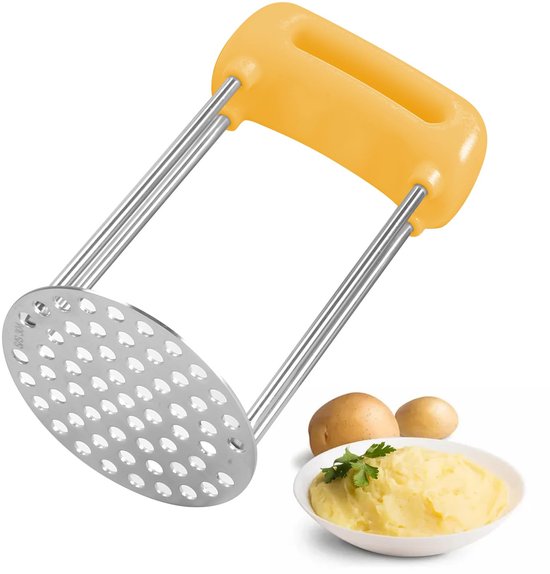 Boraboi® Aardappelstamper van Hoogwaardig Roestvrij Staal met ...