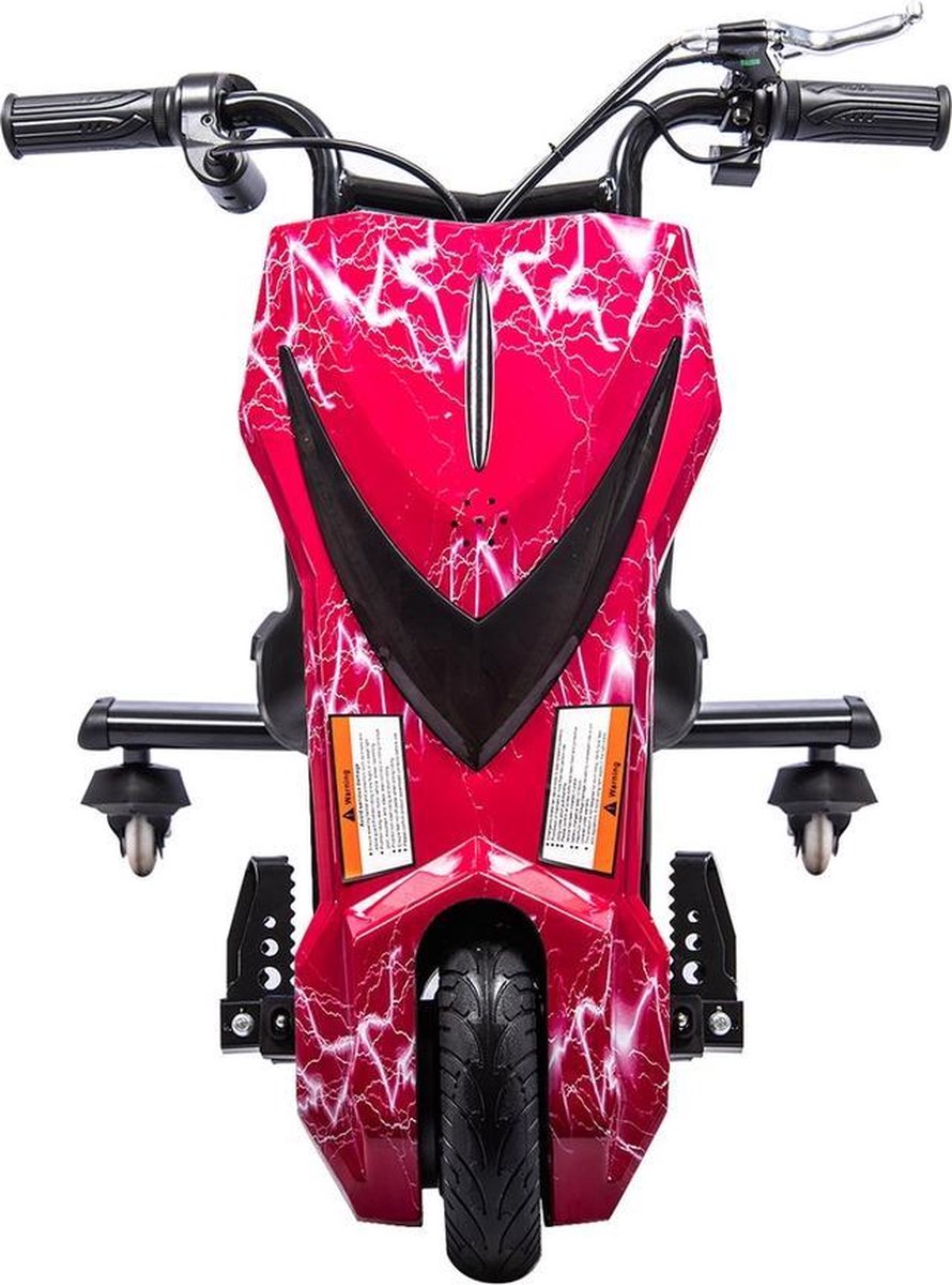 Elektrische Drift Trike Kart 250W 36V Bliksem Rood | bol.com