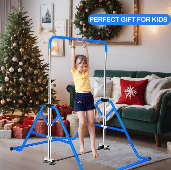 Rekstok - Duikelrek - Turnrek voor Thuis - Blauw | bol