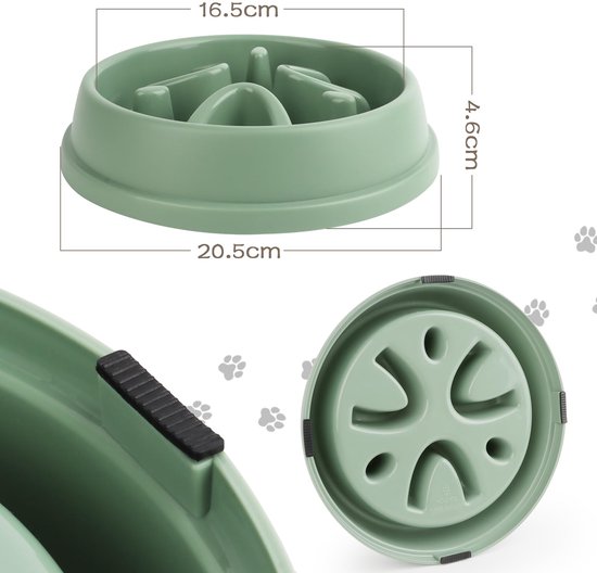 Boraboi ® Langzame Voederbak voor Honden met Anti-Schrok Ontwerp ...