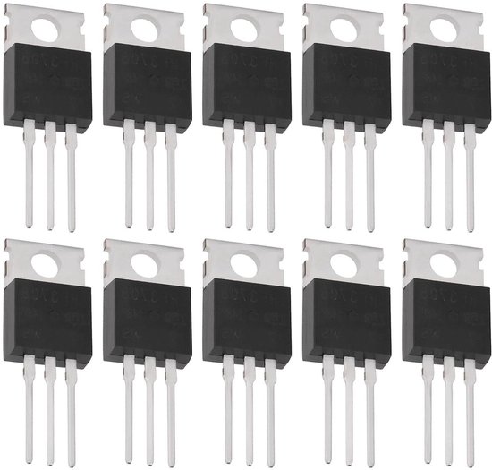 10Pcs IRF3708 N-Kanaal Power Mosfet Transistors TO220 30V 62A voor ...