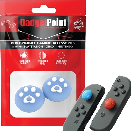 Gadgetpoint - Thumb Grips voor Nintendo Switch Joy-Con Controllers ...