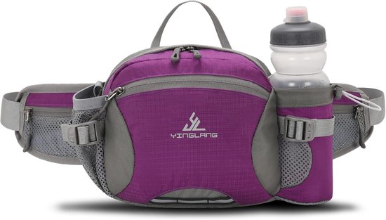 Waterbestendige heuptas met grote capaciteit voor wandelen, reizen en ...