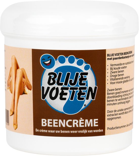 Blije Voeten Beencrème - Droge Benen - Stimuleert de Bloedsomloop ...