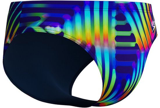 Speedo heren zwemslip 8cm eco allover digital multi | bol