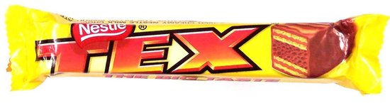 Nestle - Tex Chocolate 4 Units x 58g Large Bars | bol
