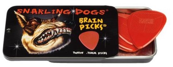 Snarling Dogs - Brain Picks - Plectrum - 0.73 mm - 12-pack | bol