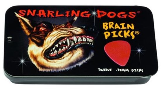 Snarling Dogs - Brain Picks - Plectrum - 0.73 mm - 12-pack | bol