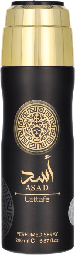 Lattafa Asad Perfumed Body Spray For Men | bol
