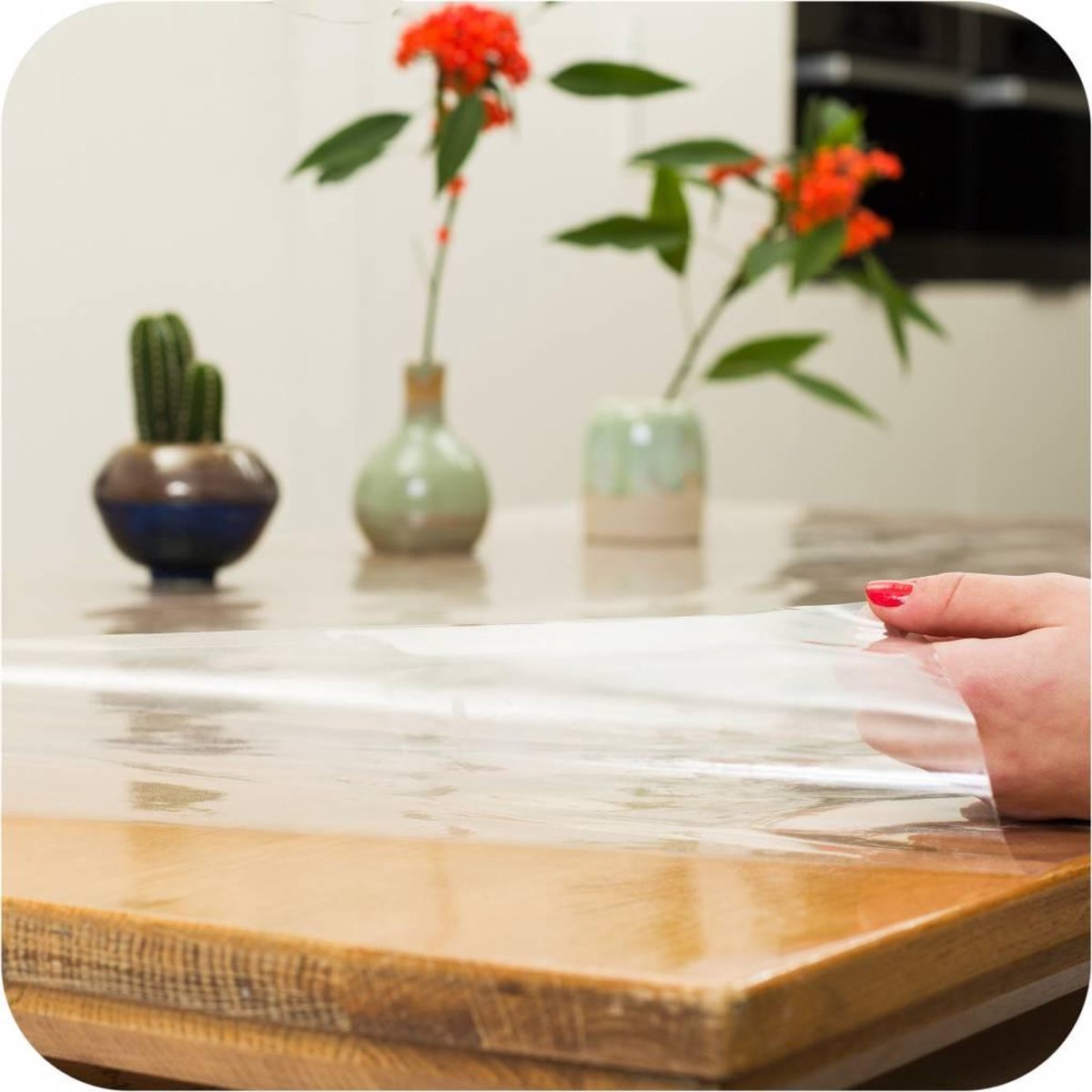 Toile cirée transparente MixMamas - 137 x 180 cm | bol.com