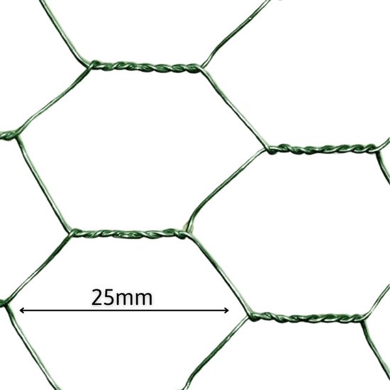 Famiflora kippengaas - 5 rollen van L10M x H50cm - Gaaswijdte 25x10mm ...