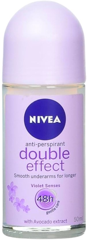 Nivea - Double Effect - Deodorant Roller - 48 Uur Lang Werkend - 50 ml ...