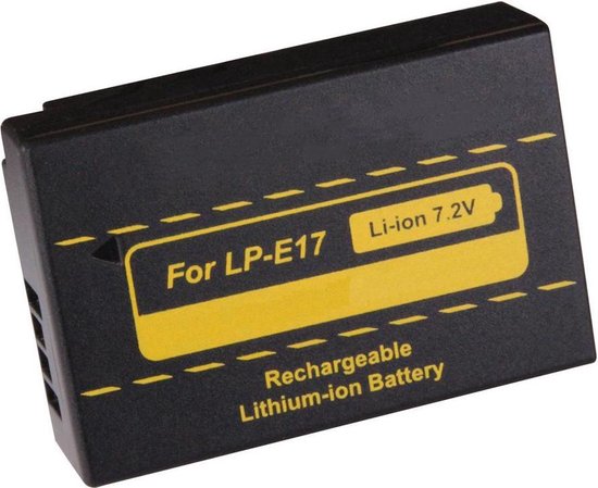Huismerk 2 x camera-accu's LP-E17 voor Canon + oplader | bol