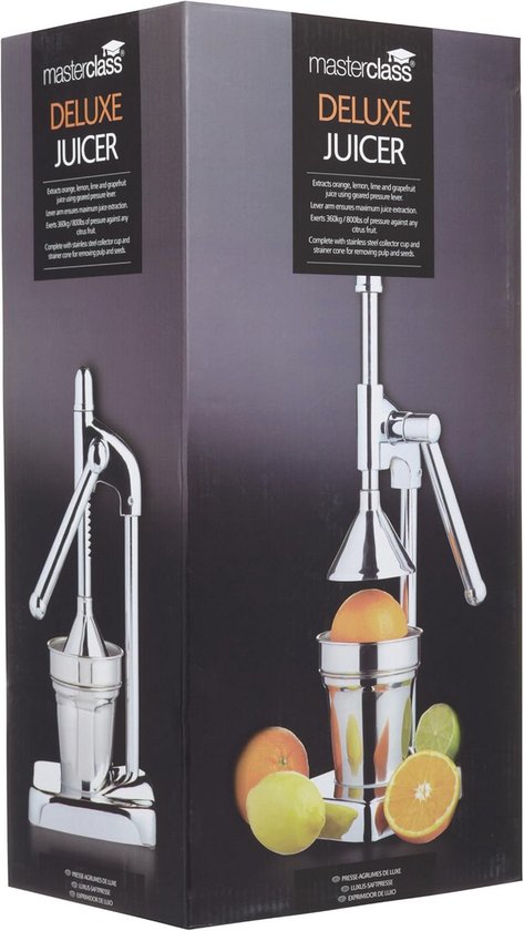 Handmatige Citruspers met Hefboom voor Maximaal Sapextractie - 19 x 39 ...