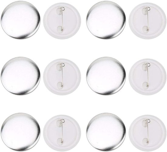 Set van 100 stuks 37mm badge buttons - Ronde button badges van ...