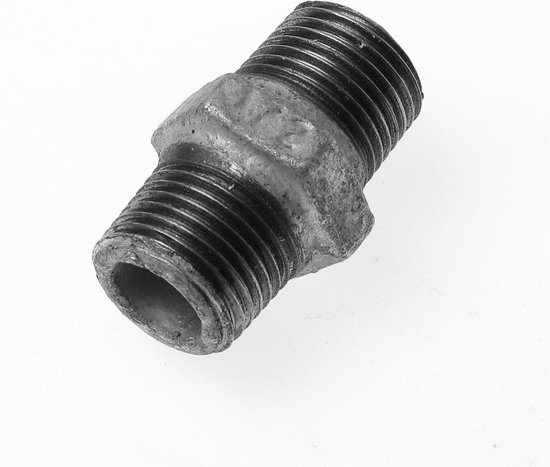 Nefit Ind Nr280 dubbele nippel met 2 x buitendraad 1 gegalvaniseerd | bol.com